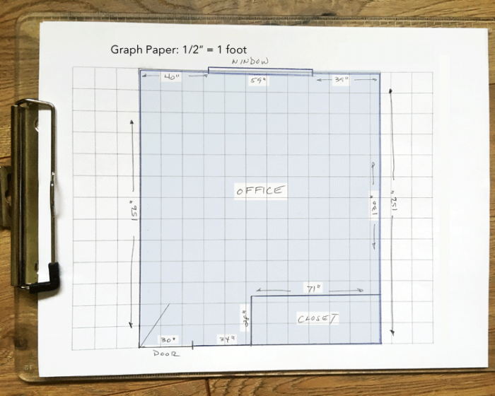A Super Simple Method for How to Draw a Floor Plan - Hampton ReDesign